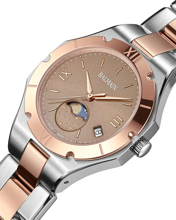 Balmain Be Watch, 33mm - Brown
