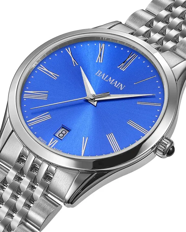 Balmain Classic R Watch, 41mm - Blue