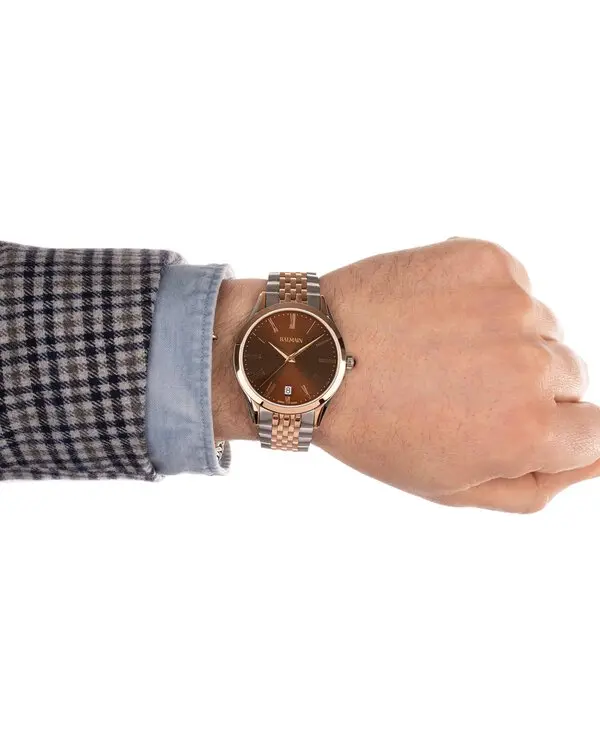 Balmain Classic R Watch, 41mm - Brown