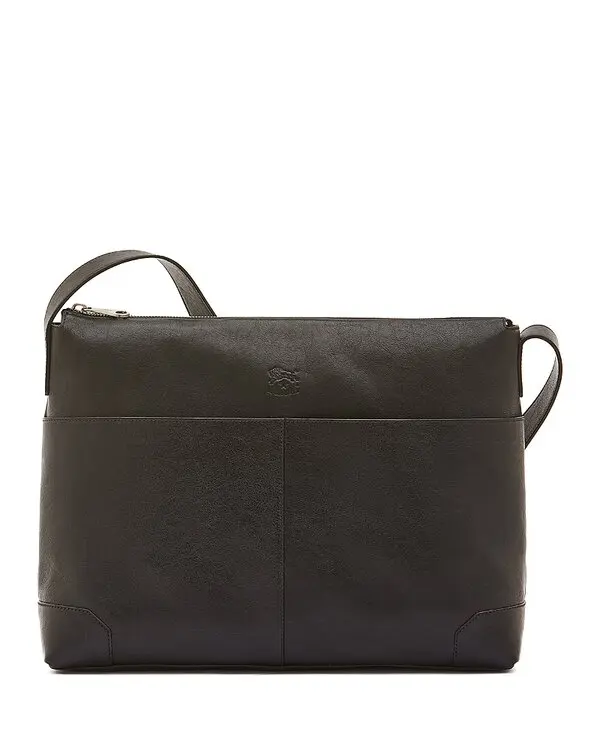 Il Bisonte Galileo Messenger Bag - Black
