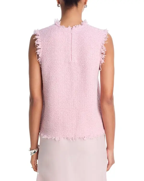 JIL SANDER Sleeveless Boucle Top