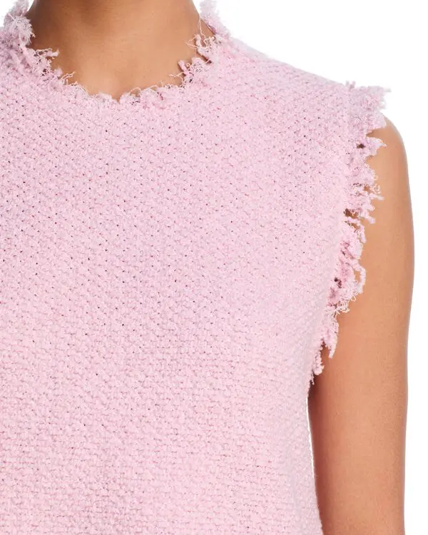 JIL SANDER Sleeveless Boucle Top