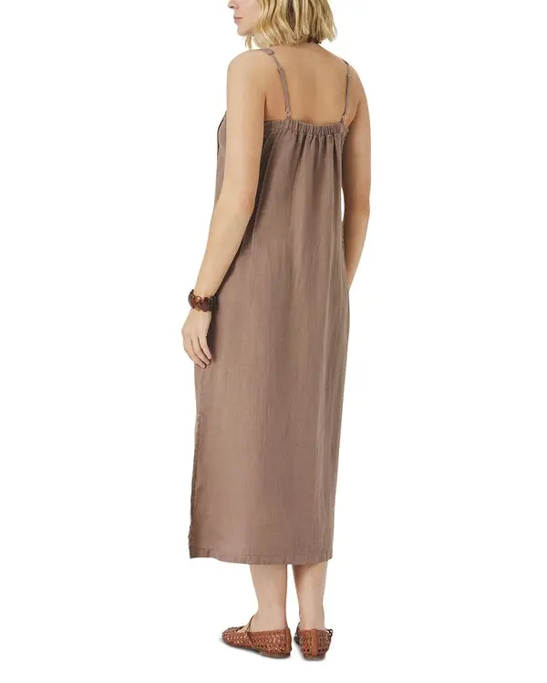 Splendid Stella Linen Pintuck Dress - Wicker
