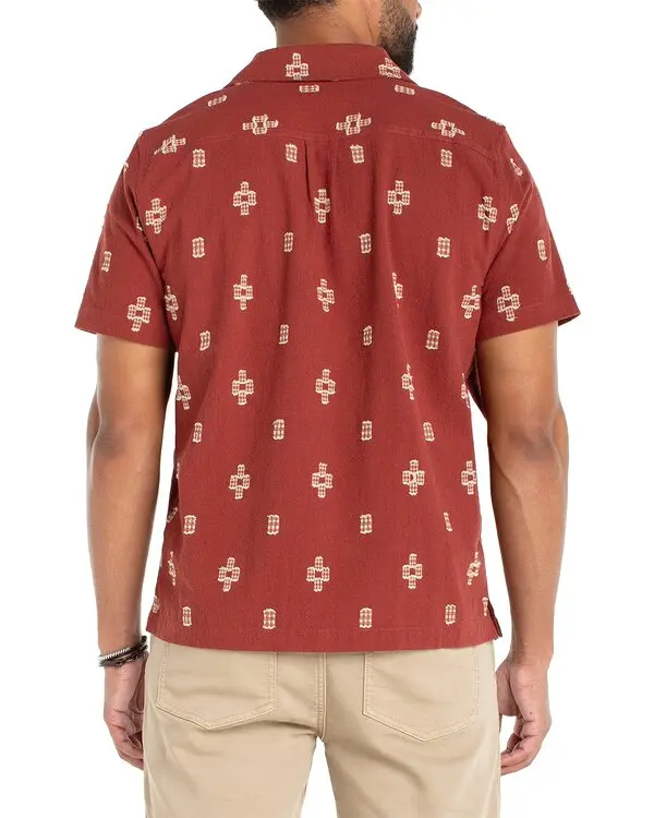 LIVERPOOL Short Sleeve Button Up Camp Shirt