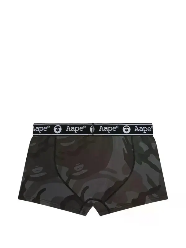 AAPE BY *A BATHING APE Camo-print Boxers - Black