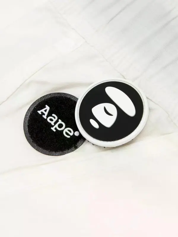 AAPE BY *A BATHING APE Moonface Belted Shorts