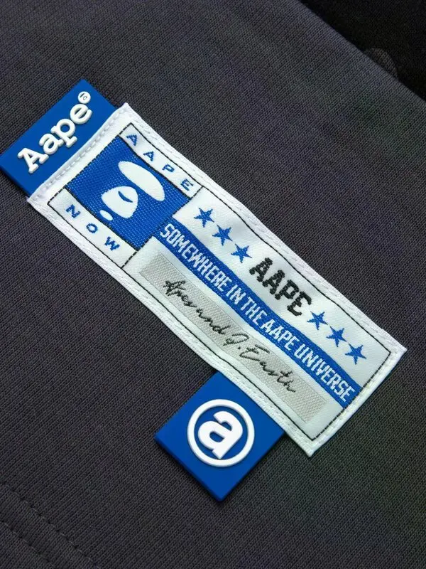 AAPE BY *A BATHING APE Camouflage Panelled Shorts