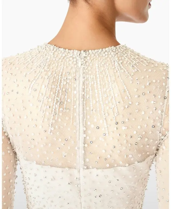 Jenny Packham Tramar Embellished Gown - Ivory