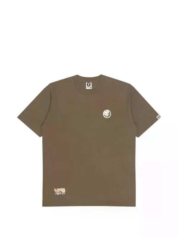 AAPE BY *A BATHING APE Moonface Camo-patch T-shirt