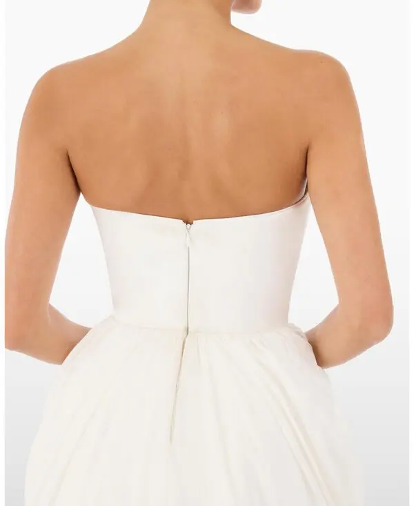 Jenny Packham Antonia Ruffled Bow Gown
