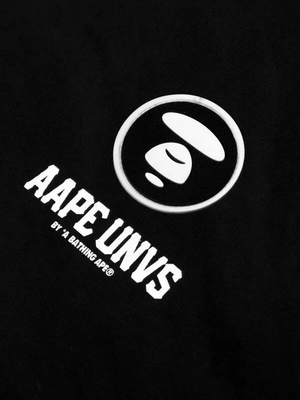 AAPE BY *A BATHING APE Moonface Patch Sweatshirt - Black