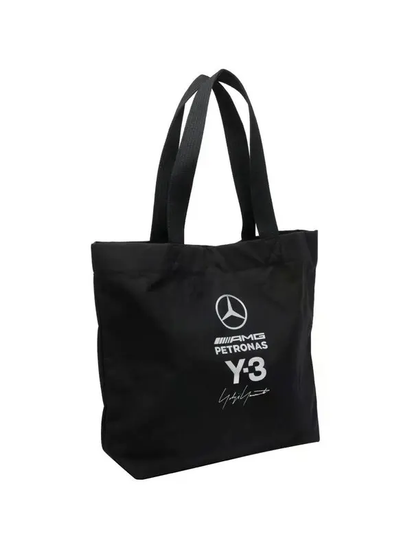 Y3 X Mercedes Amg Petronas Formula 1 Team Tote Bag - Black