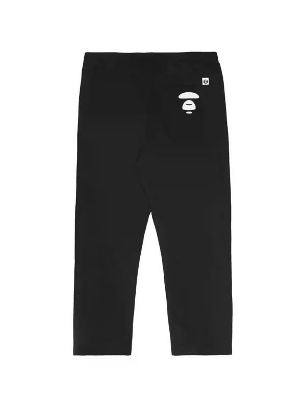 AAPE BY *A BATHING APE Moonface Logo-tape Track Pants