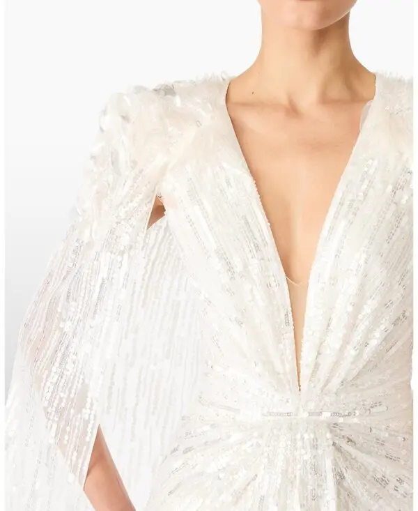 Jenny Packham Sequin-embellished Mini Dress