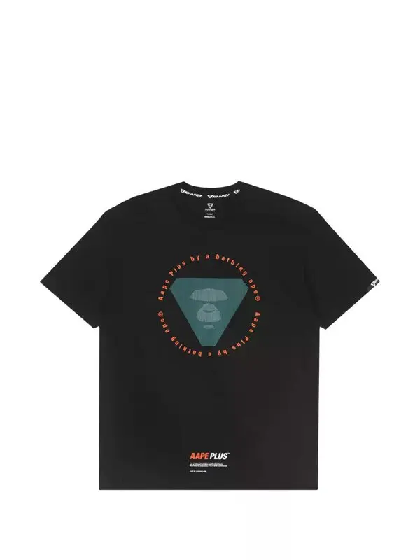 AAPE BY *A BATHING APE Moonface Graphic-print T-shirt