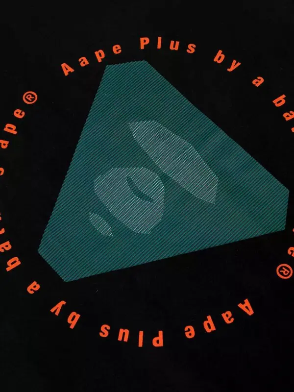 AAPE BY *A BATHING APE Moonface Graphic-print T-shirt