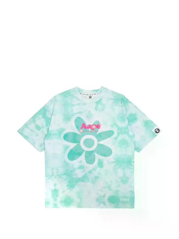 AAPE BY *A BATHING APE Moonface Tie-dye T-shirt