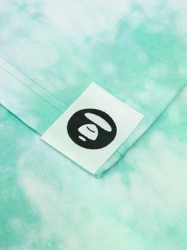 AAPE BY *A BATHING APE Moonface Tie-dye T-shirt
