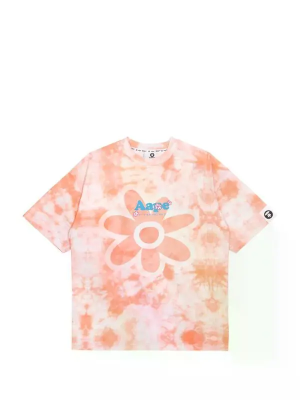 AAPE BY *A BATHING APE Moonface Tie-dye T-shirt