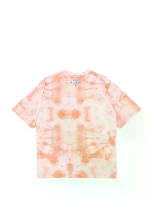 AAPE BY *A BATHING APE Moonface Tie-dye T-shirt