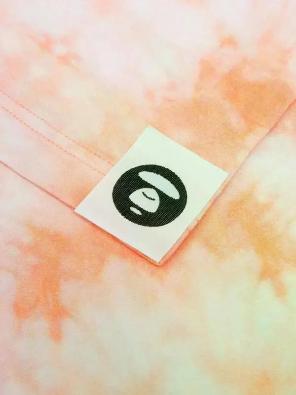 AAPE BY *A BATHING APE Moonface Tie-dye T-shirt