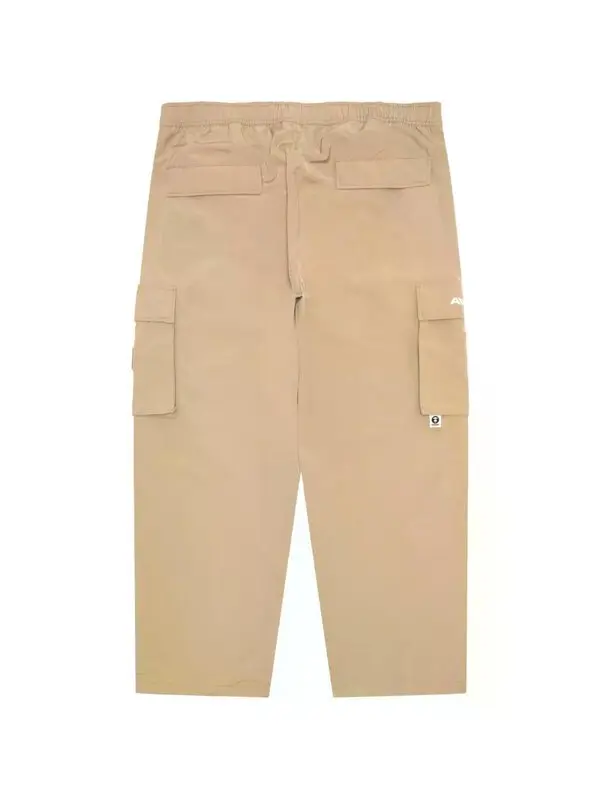 AAPE BY *A BATHING APE Logo-detail Cargo Pants - Neutrals