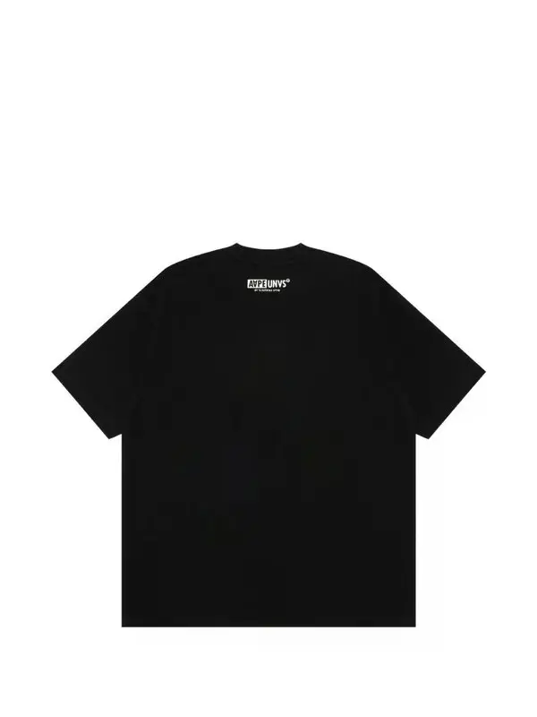 AAPE BY *A BATHING APE Aapenow Moonface Logo-print Cotton T-shirt