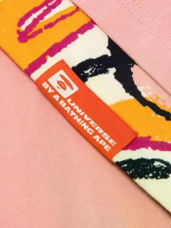 AAPE BY *A BATHING APE Logo-detail T-shirt