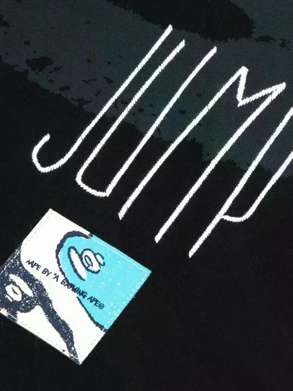AAPE BY *A BATHING APE Moonface Logo-print Cotton T-shirt