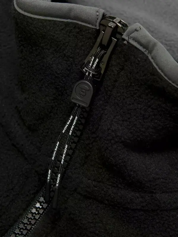AAPE BY *A BATHING APE Aapenow Moonface Half-zip Sweater