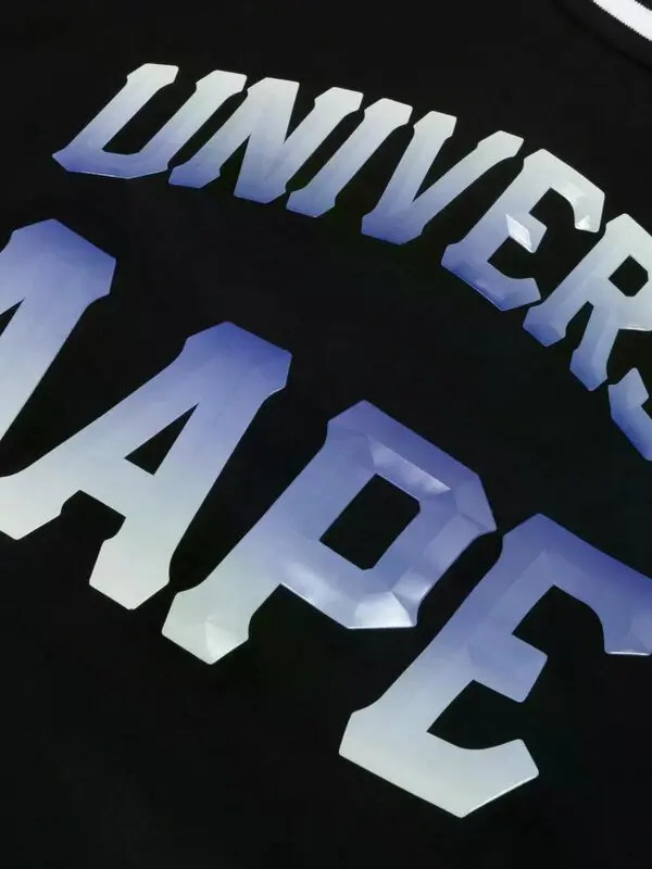 AAPE BY *A BATHING APE Moonface Patch Baseball Jacket - Black