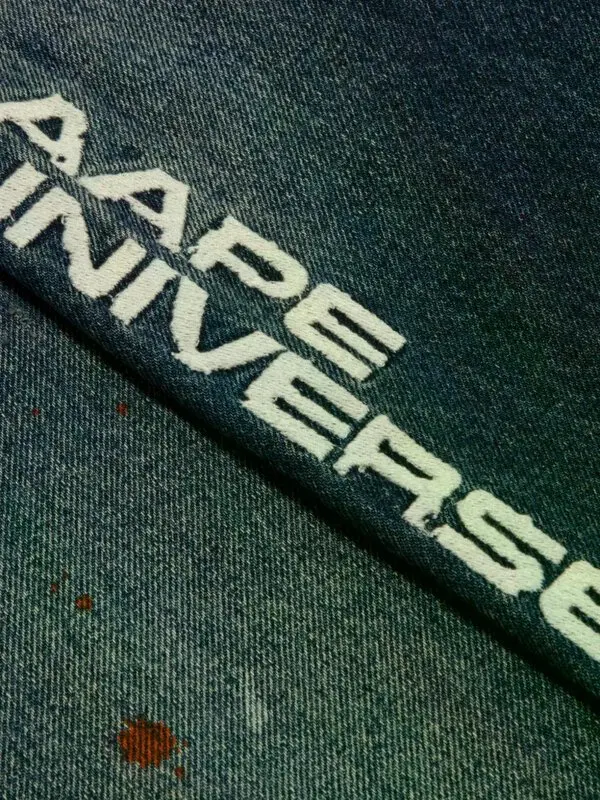 AAPE BY *A BATHING APE Distressed Jeans