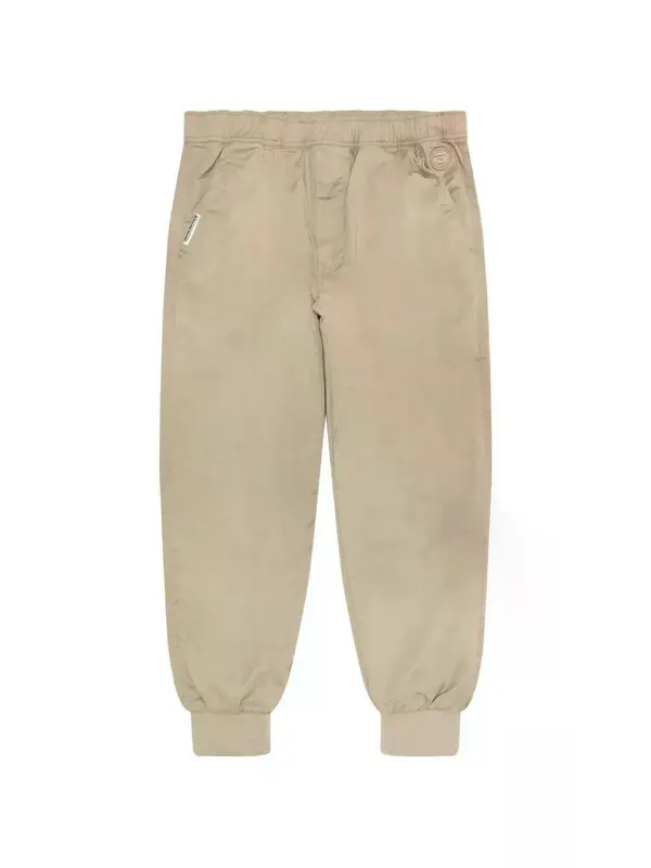 AAPE BY *A BATHING APE Elastic-waistband Track Pants - Neutrals
