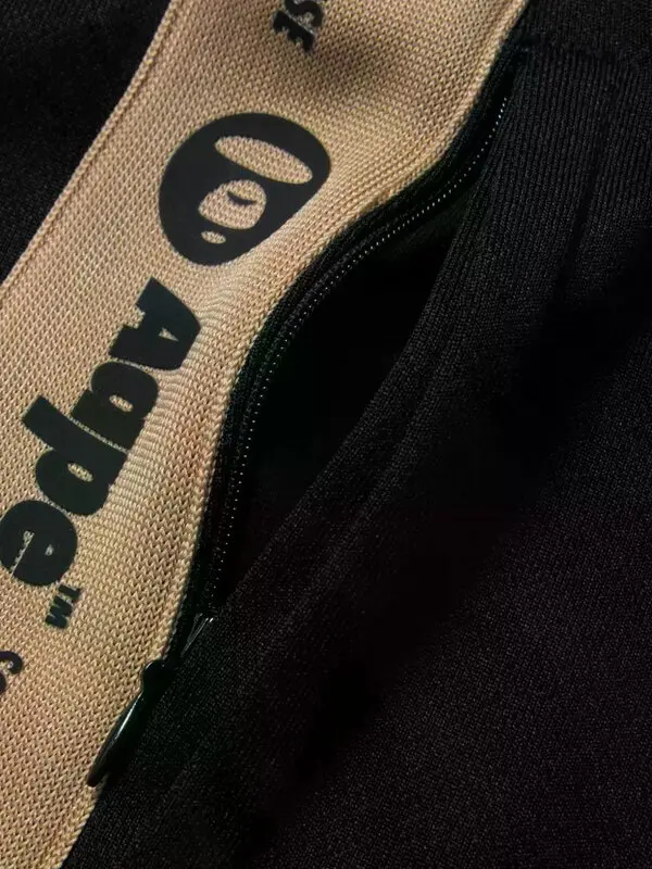 AAPE BY *A BATHING APE Moonface Logo-tape Shorts