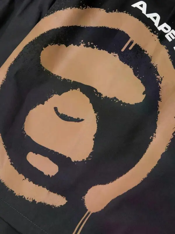AAPE BY *A BATHING APE Moonface Graphic-print Boxers