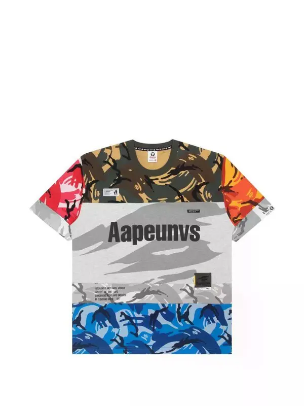 AAPE BY *A BATHING APE Short-sleeves T-shirt - Green