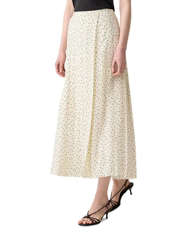 Theory Pleated Wrap Skirt