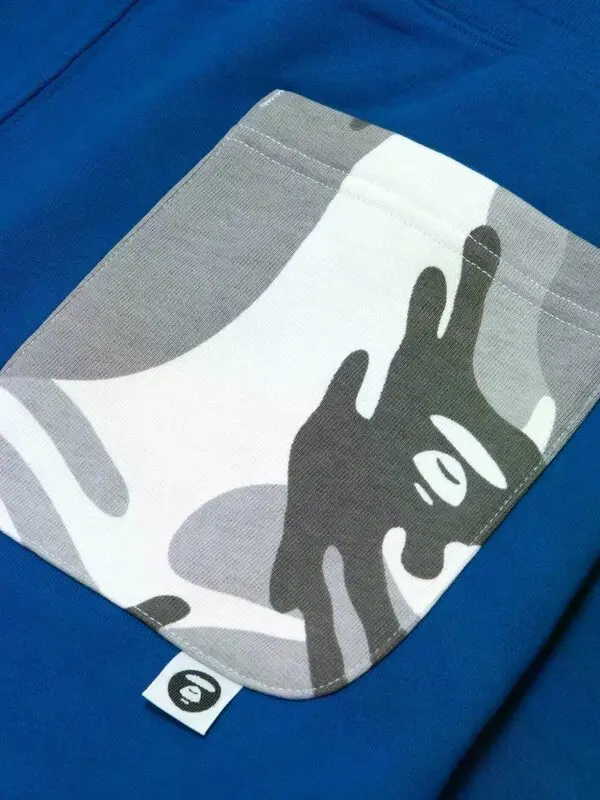 AAPE BY *A BATHING APE Moonface Track Pants - Blue
