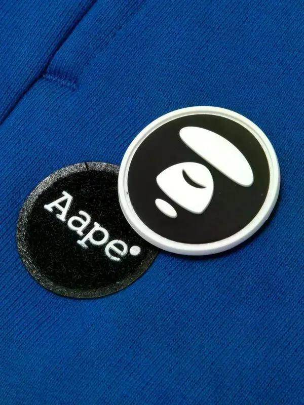 AAPE BY *A BATHING APE Moonface Track Pants - Blue