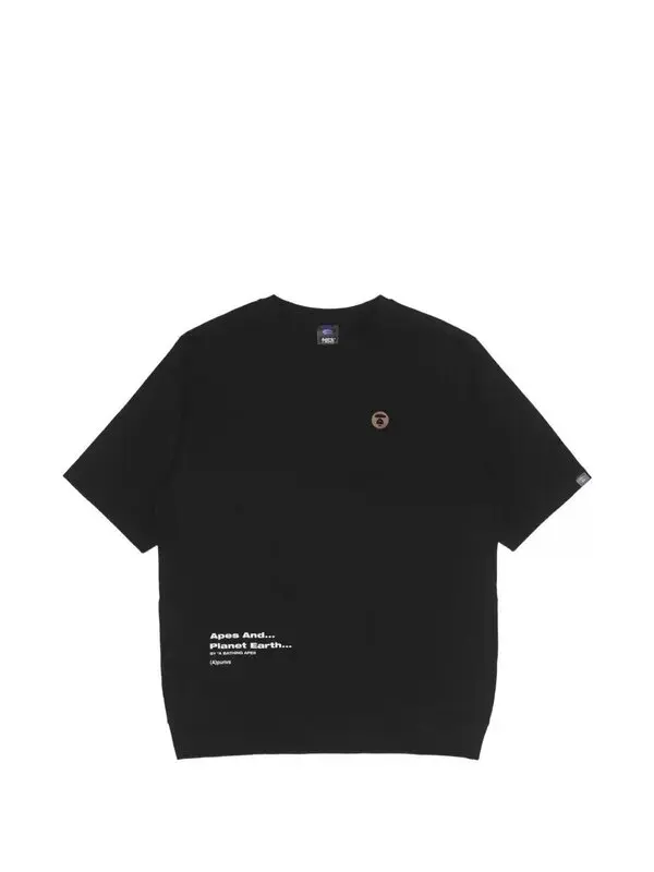 AAPE BY *A BATHING APE Moonface-patch T-shirt