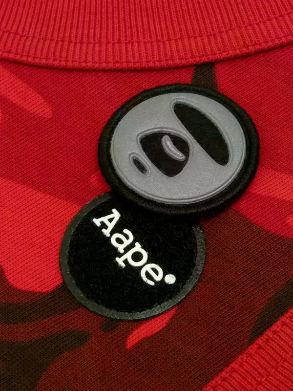 AAPE BY *A BATHING APE Camouflage-print Colourblock Tank Top