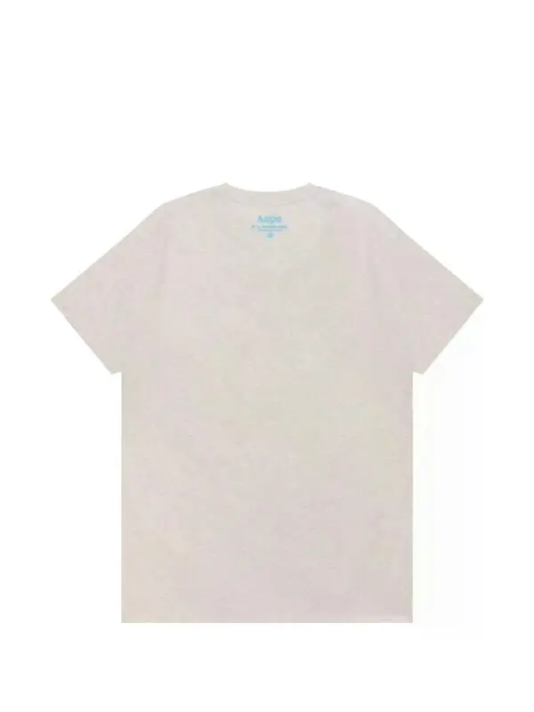 AAPE BY *A BATHING APE Moonface Graphic T-shirt - Neutrals