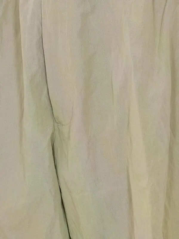 WILLY CHAVARRIA Wide Leg Pleated Shorts - Neutrals
