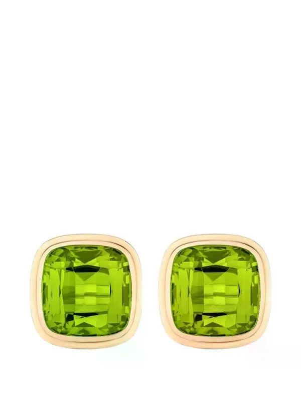 Goshwara Manhattan Cushion-cut Earrings - Gold