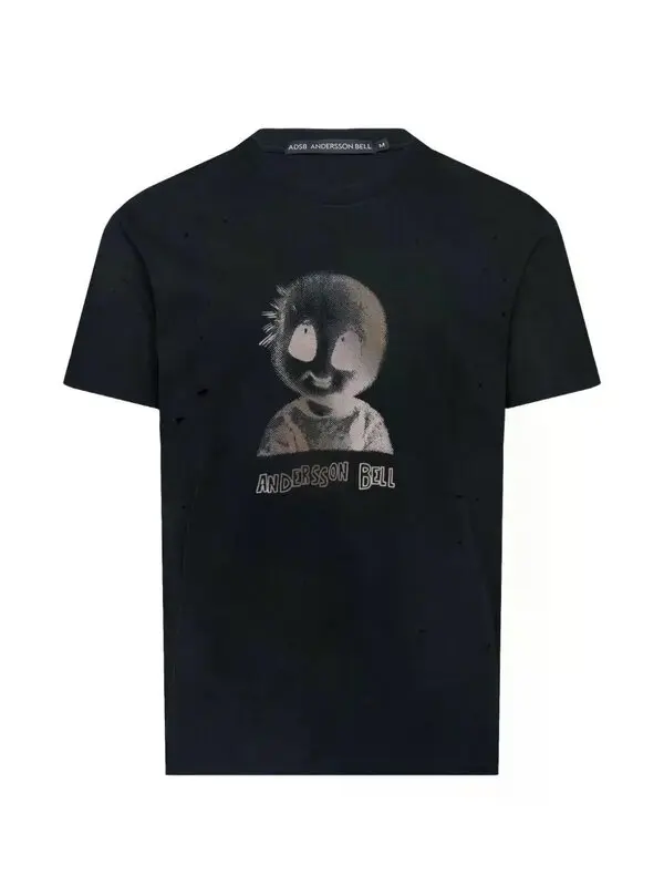 Andersson Bell Graphic-print T-shirt - Black