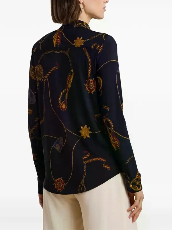 Ralph Lauren Chain-print Button-up Shirt