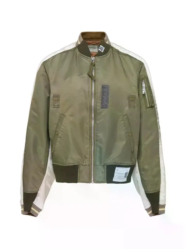 Mihara Yasuhiro Ma-1 Sukajan Zip-up Jacket - Green