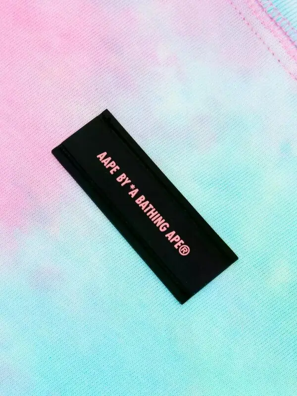 AAPE BY *A BATHING APE Moonface Tie-dye T-shirt