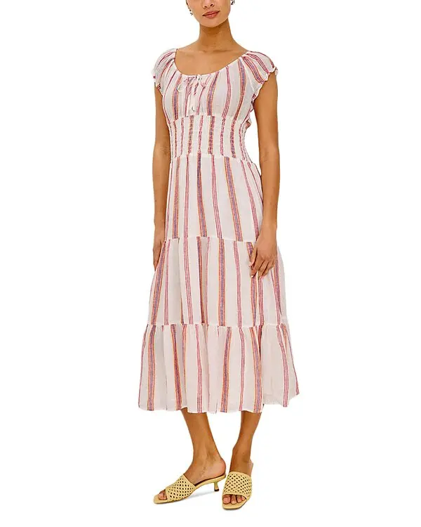 Rails Giadzy X Daria Midi Dress - Primavera Stripe