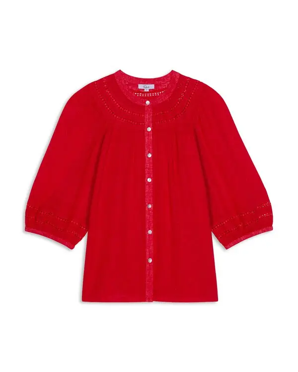 Rails Giadzy X Theia Top - Tomato